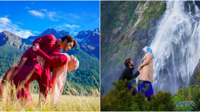 Aduh, Romantiknya Aeril Zafril Dengan Wawa Zainal Dalam Video Hindustan ...