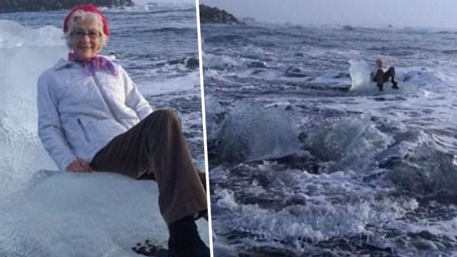 This Grandma Was Swept Out To Sea On An Iceberg Throne And Had To Be ...