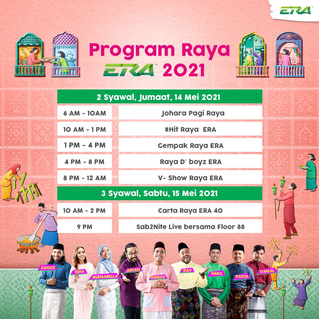 PKP Kena Duduk Rumah? Jangan Risau, Meriahkan Raya Anda Bersama ERA | ERA