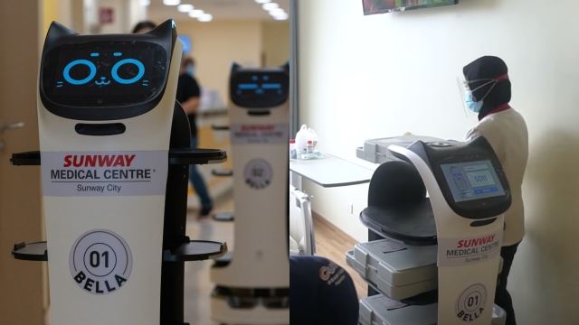 Robot ‘Kucing’ Comel Bantu Jaga Pesakit Di Hospital, Siap Boleh Nyanyi ...