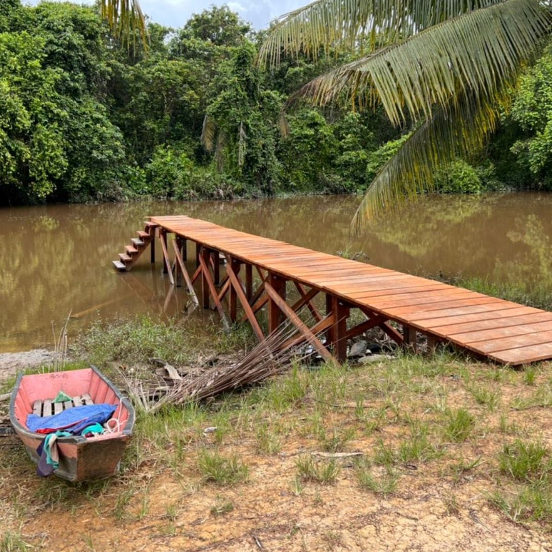 Netizen Hairan Projek Jeti Kayu Telan Kos RM50,000, JKR Sarawak Tampil ...