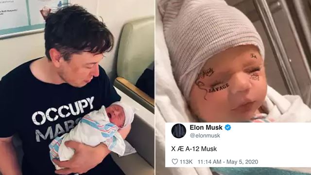 Elon Musk Letak Nama Bayi Lelaki 'X Æ A-12', Dan Ini Cara Sebutannya | ERA
