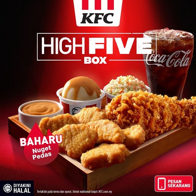 KFC High Five Box, Kombo Baharu KFC Mesti Cuba!