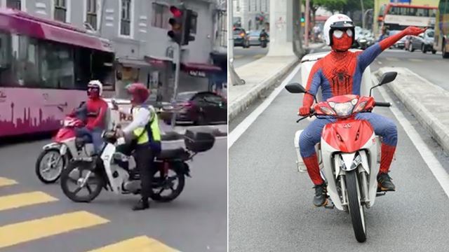 Demam Endgame Berlarutan, Spidey Postman Hantar Surat Sekitar Kuala ...