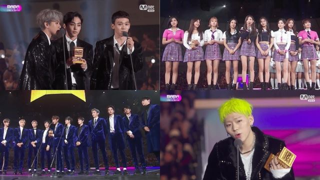 韩国Mnet Asian Music Award 2017 - Day 2 in Japan 得奖名单 | GOXUAN