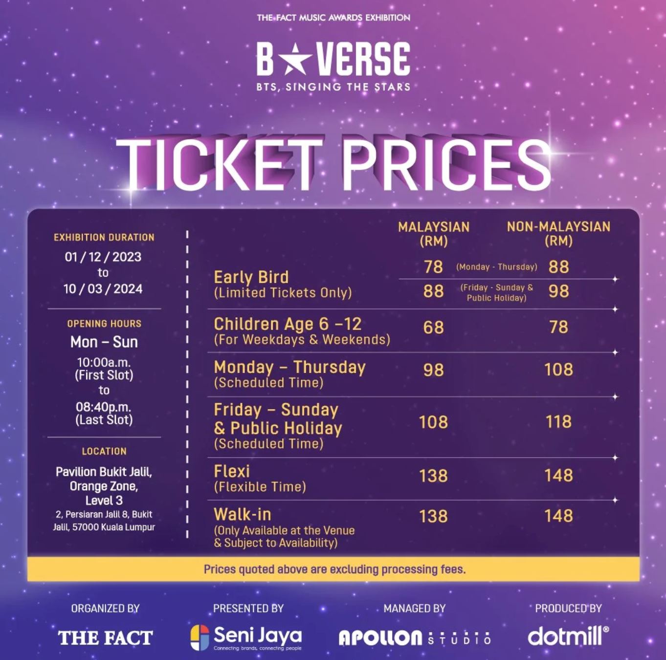 BTS《B★VERSE》世巡展览12月即将来马 | GOXUAN