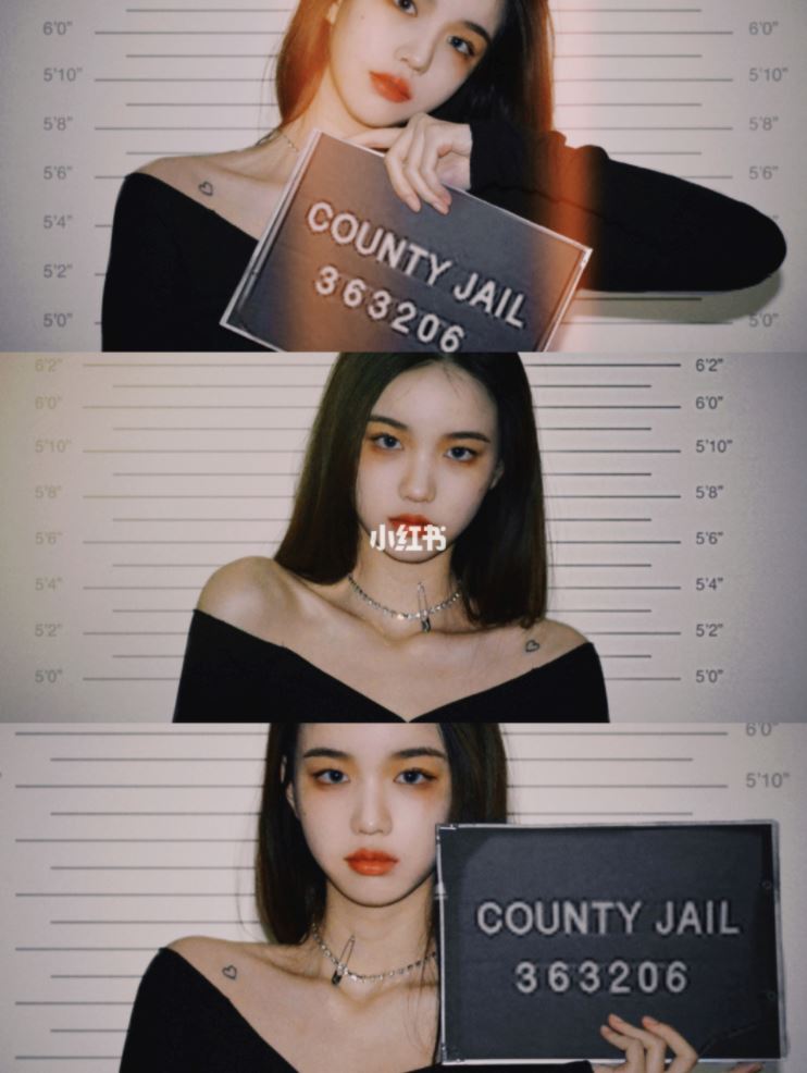网红流行【犯罪照Mugshot】！全P图教程～ | GOXUAN