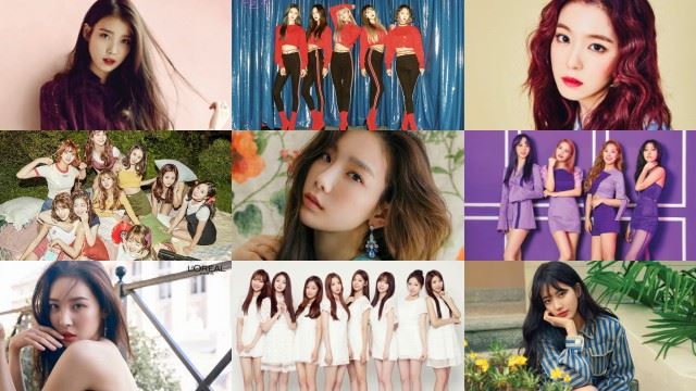 韩国女团和个人的Naver人气排行Top 15 | GOXUAN | GOXUAN