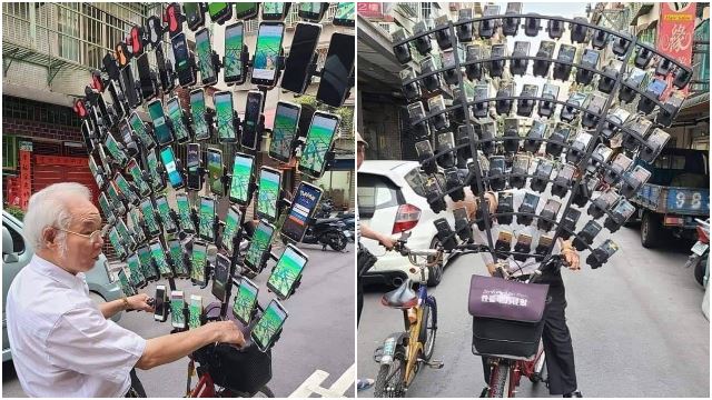 Taiwan Pokémon Go Grandpa Upgraded To 75 Smartphones | HITZ