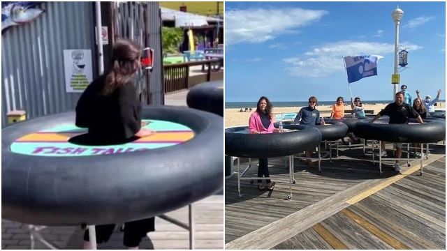 Restaurant Introduces ‘Bumper Tables’ To Encourage Social Distancing | HITZ