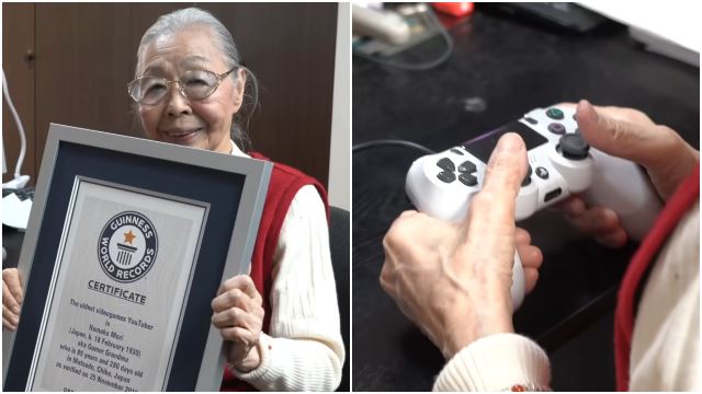 90yo Grandma Officially Dubbed As World’s Oldest Gaming YouTuber! | HITZ