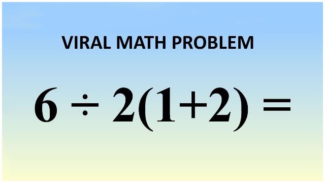 The Internet Is Fighting Over The Answer To This Simple Maths Equation ...
