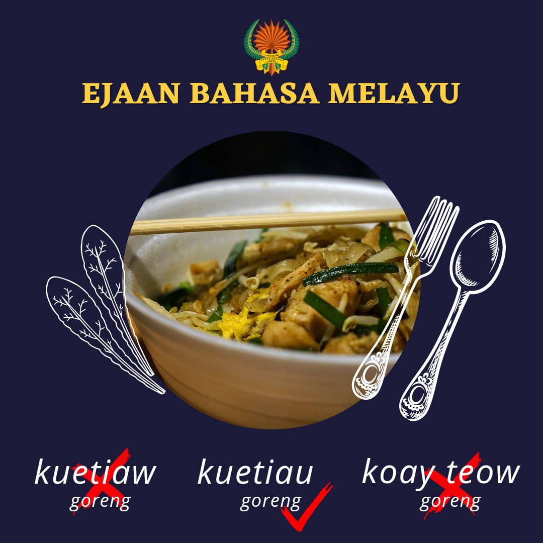 Kuey Teow’s Spelling Is Officially Standardised As KUETIAU In Malaysia ...