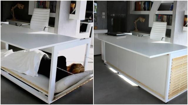 This ‘Nap Desk’ Is The Perfect Office Escape For When It Gets Too ...