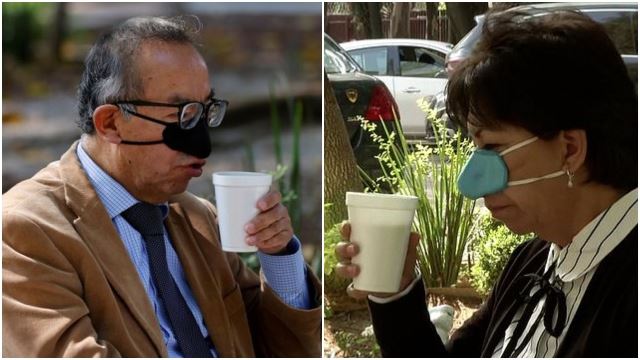 Researchers Create Nose-Only Mask To Protect You While Eating And ...