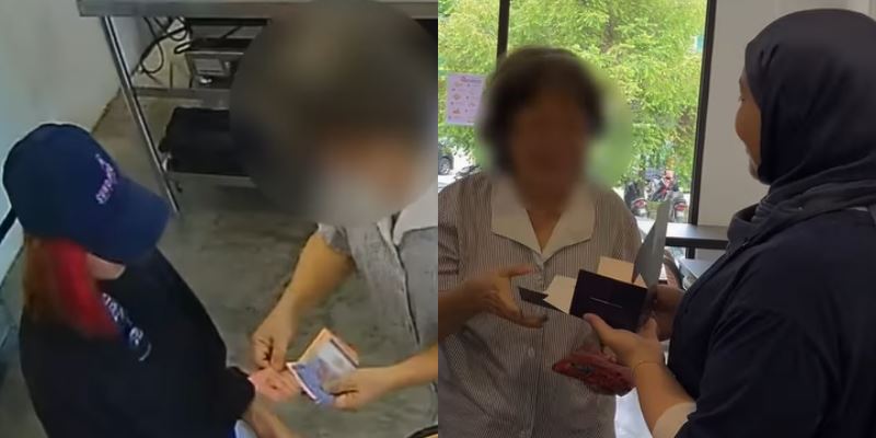 Cake Shop Staff Surprise Aunty Celebrating Her Birthday Alone | LITE