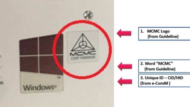 MCMC促大家要小心提防！教你分辨真假电子设备认证标签！ | MELODY