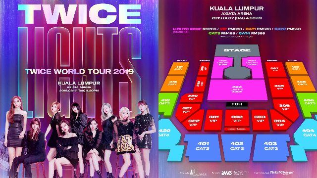 TWICE 8月大马首唱！演唱会门票615正式开卖 | MY