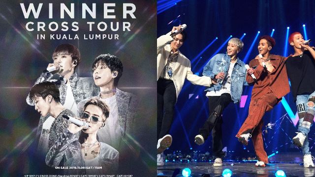 成员陆续入伍前的最后一次合体巡演！WINNER [CROSS] TOUR IN MALAYSIA 1月18日正式引爆 | MY