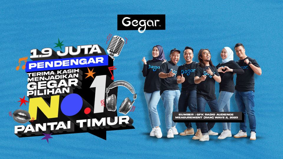 GEGAR | Pilihan #1 Pantai Timur