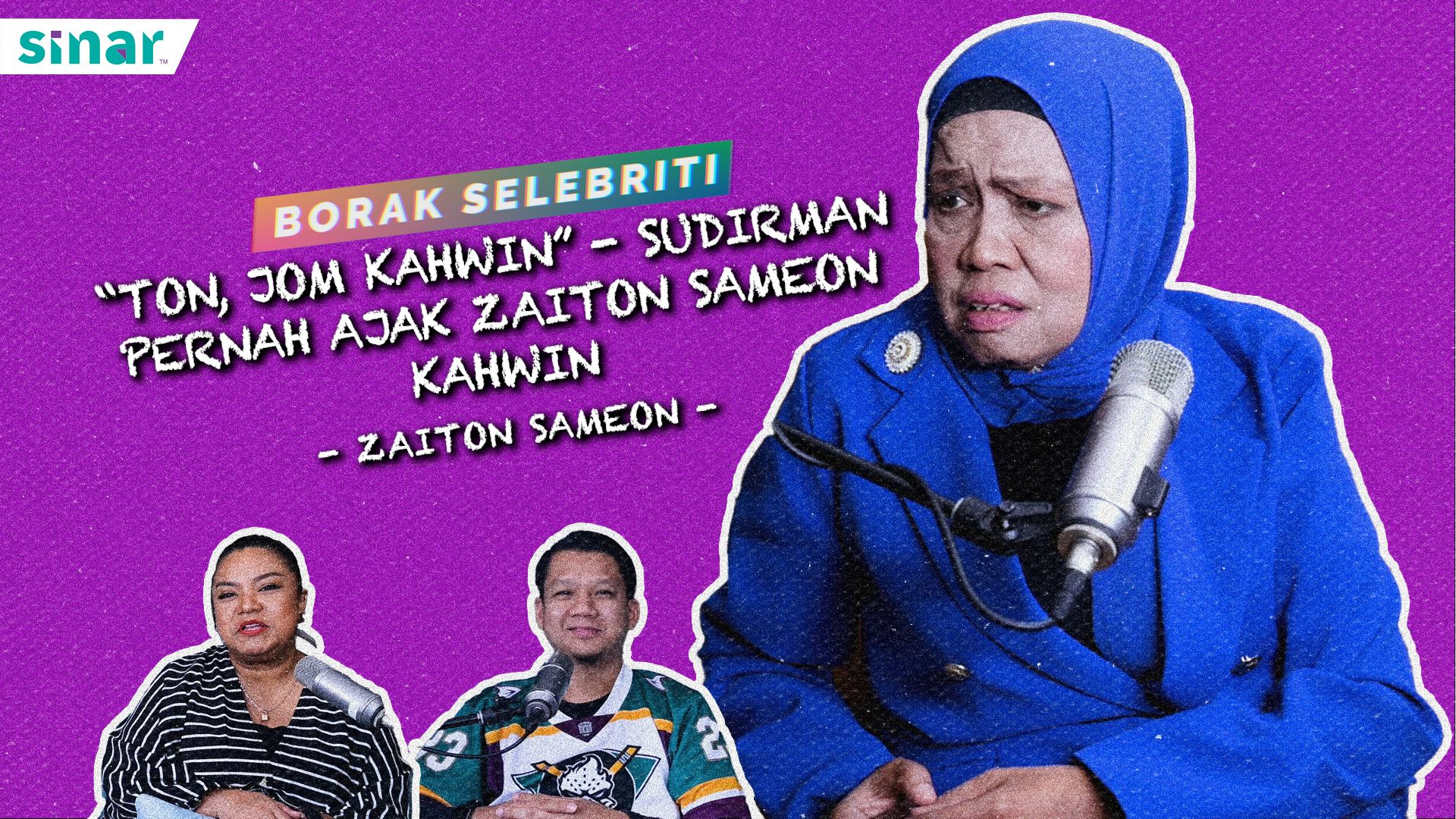 Tak Henti Bagi Punchline, Zaiton Sameon Kelakar Orangnya | SINAR