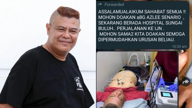 Terima Berita Duka, Azlee Senario Dikejarkan Ke IJN | SINAR
