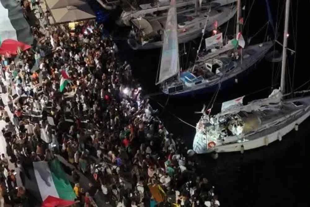 Konvoi Bantuan ke Gaza: 9 Kapal Belayar, 6 Lagi Sedia Pecahkan Kepungan ...