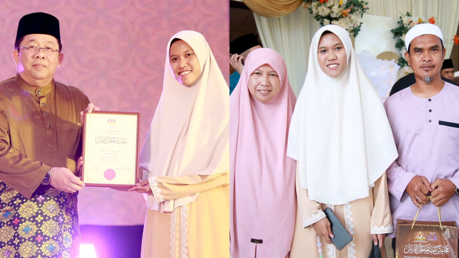 Hafizah Muda Curi Tumpuan.. CGPA Hampir Sempurna, Khatam Al-Quran 10 ...